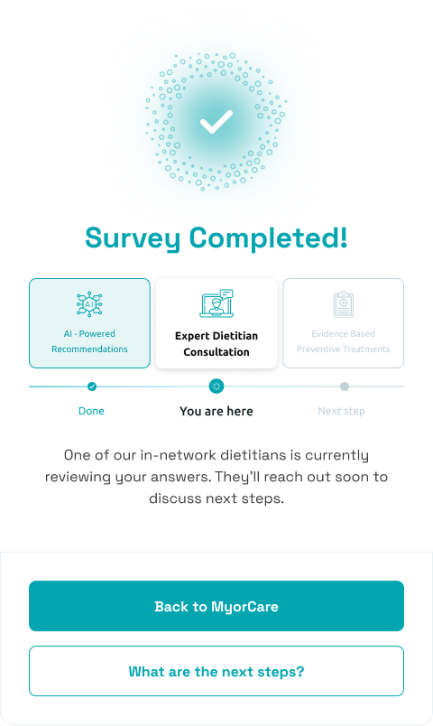 MyOr | First Step to Health | Early Detection, Lifelong Protection